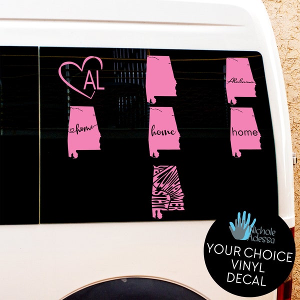 Alabama Yeti Decal - Etsy