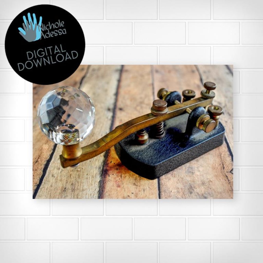 Antique Morse Code Transmitter Digital Download / Rustic Decor - Etsy