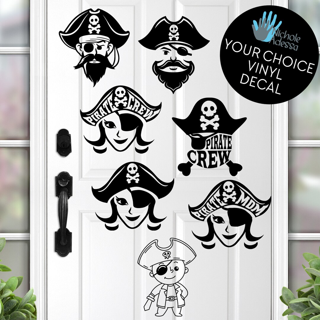 Pirate Crew Vinyl Decal - Etsy