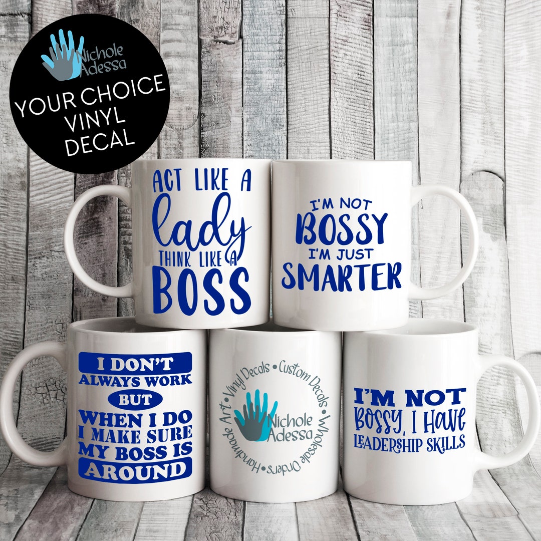 Funny Boss Vinyl Decal - Etsy
