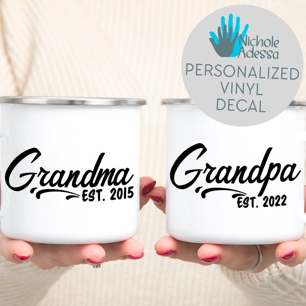 Grandparents Decal - Etsy