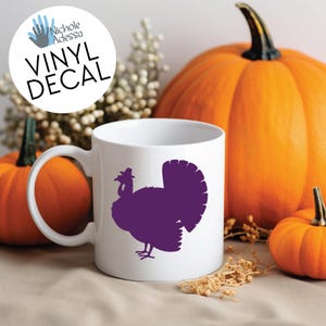 Turkey Vinyl Decals / Farmhouse Decor - Etsy