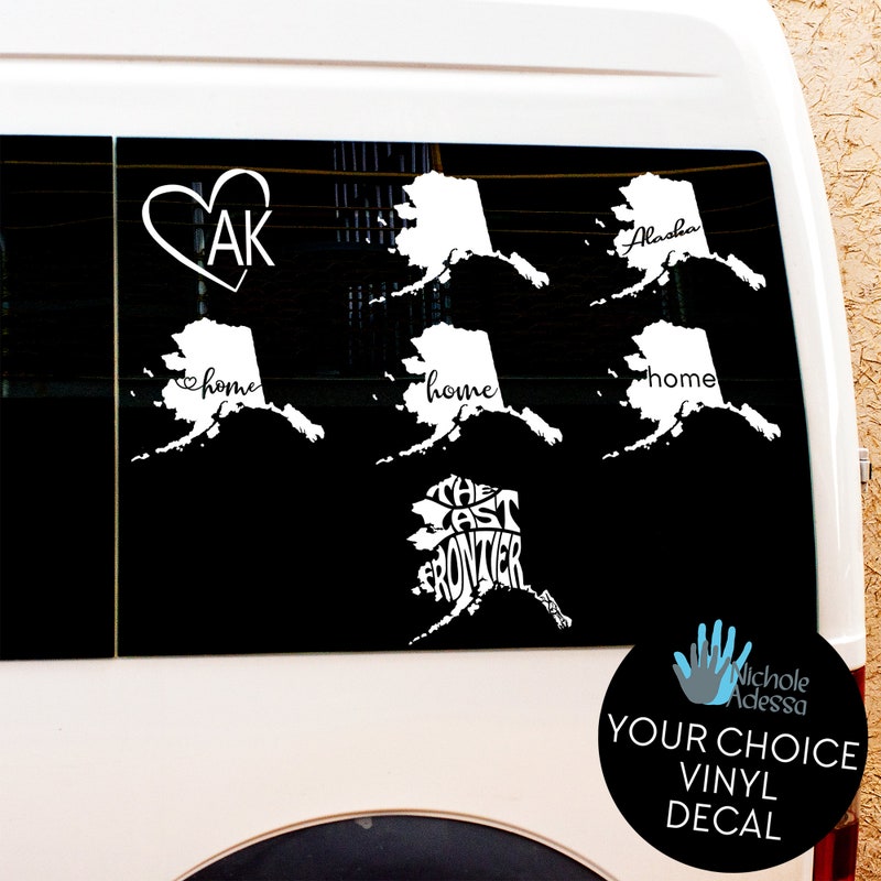 Alaska Decal - Etsy
