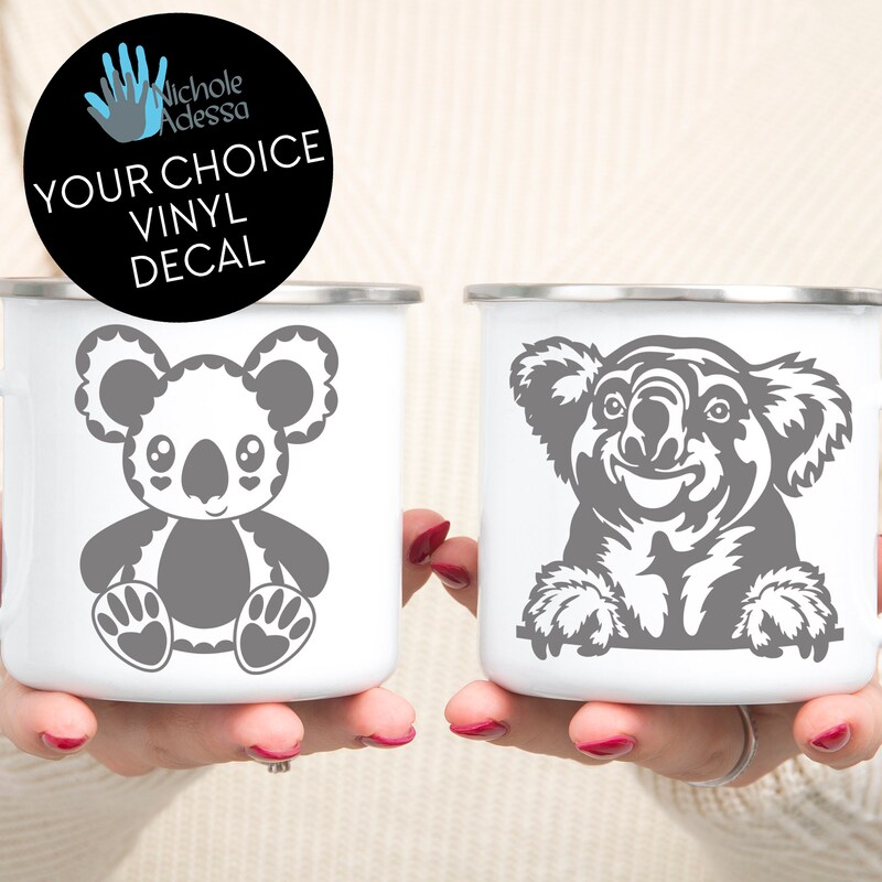 Koala Vinyl Decal - Etsy