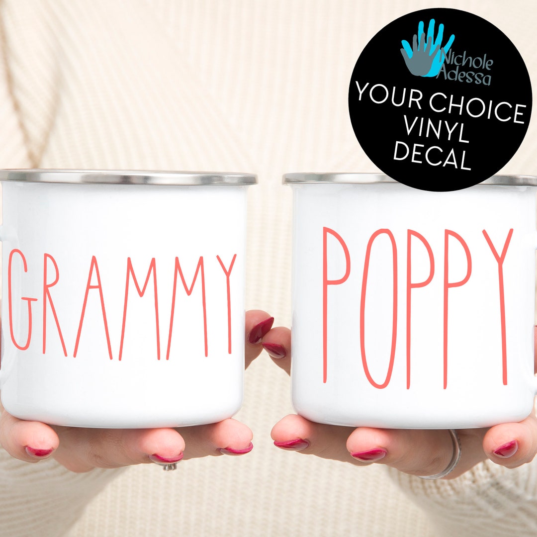 Grandparent Vinyl Decal / Grammy / Poppy - Etsy