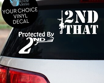Fuk Biden 2nd Amendment Vinyl Decal Car Window - Etsy