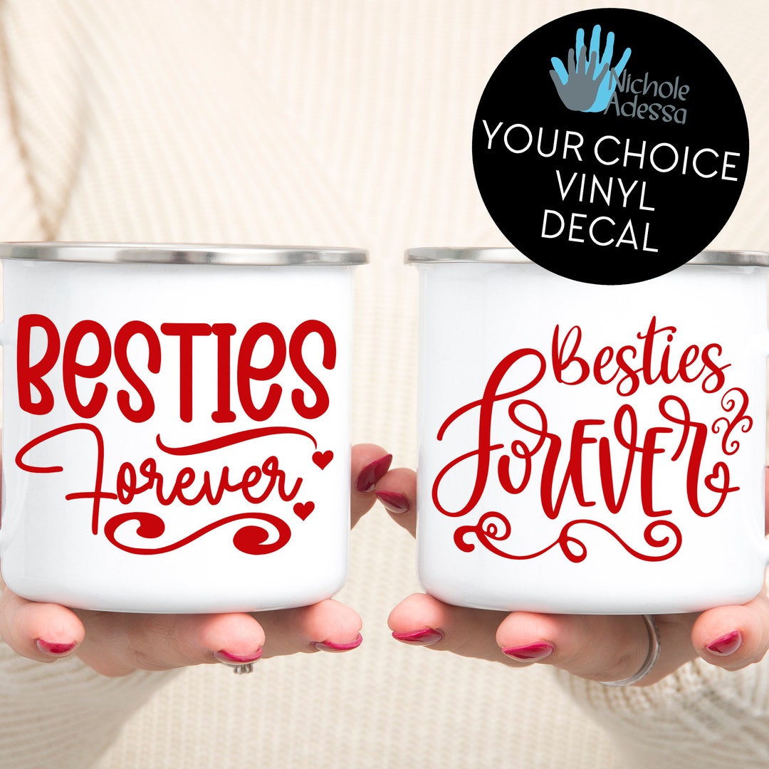 Besties Forever Vinyl Decal - Etsy