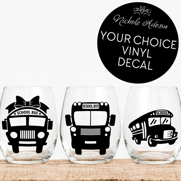 School Bus Decal - Etsy
