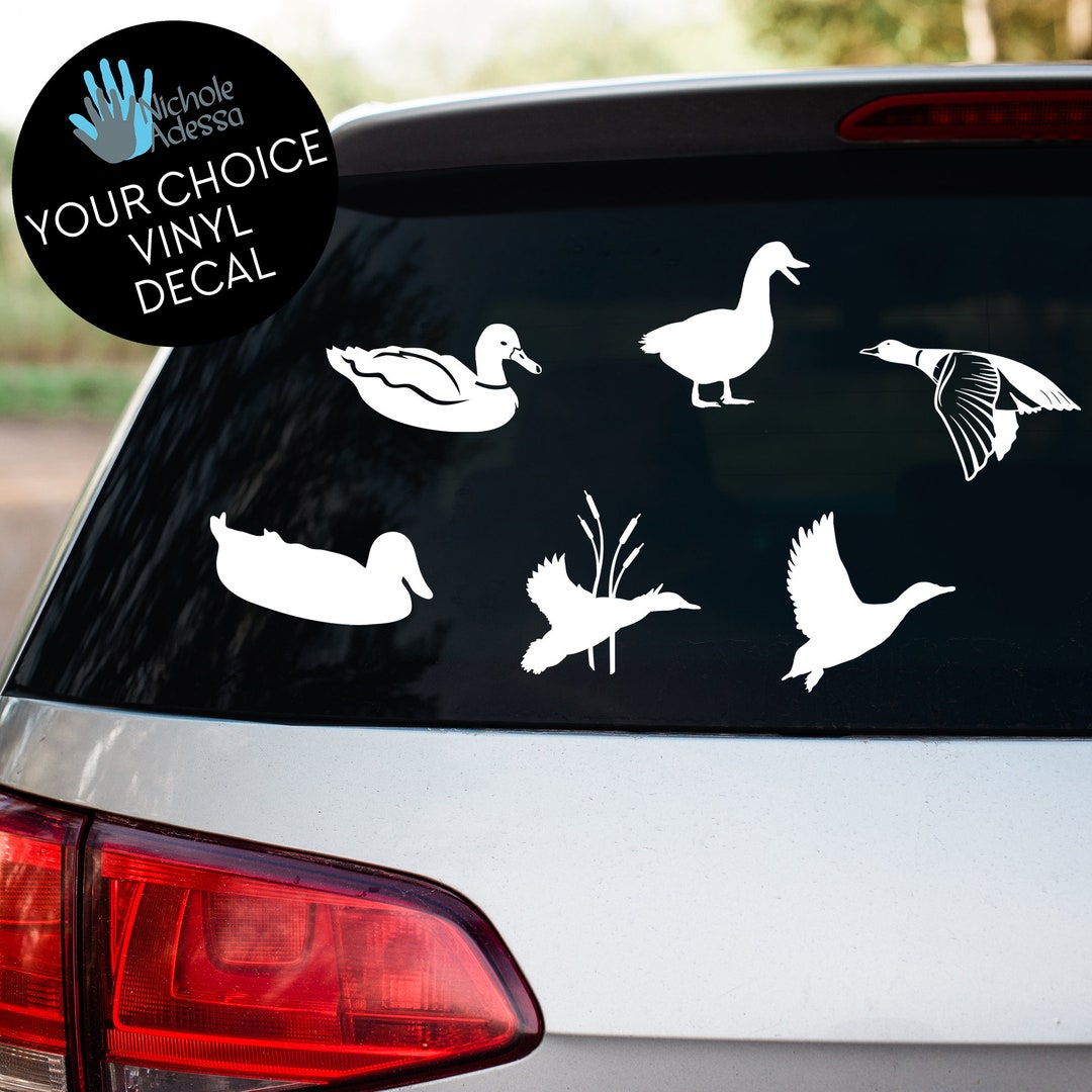 Duck Vinyl Decal - Etsy