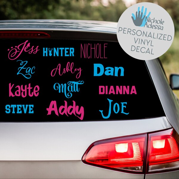 Personalized Vinyl - Etsy