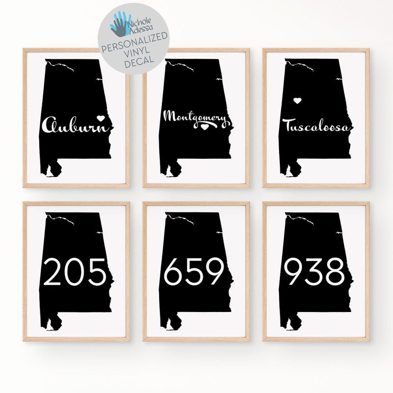Alabama Decal - Etsy