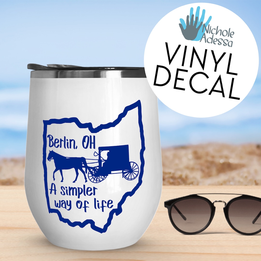 Berlin, OH Amish Vinyl Decal - Etsy