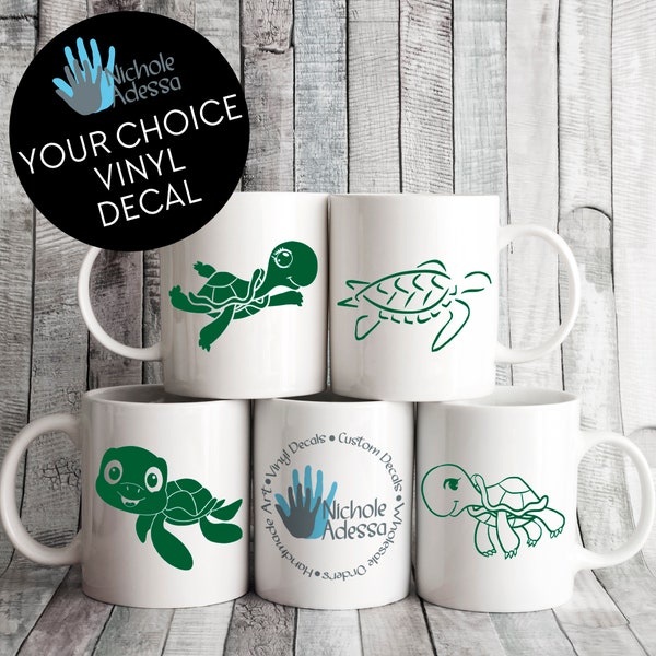 Turtle Decal - Etsy