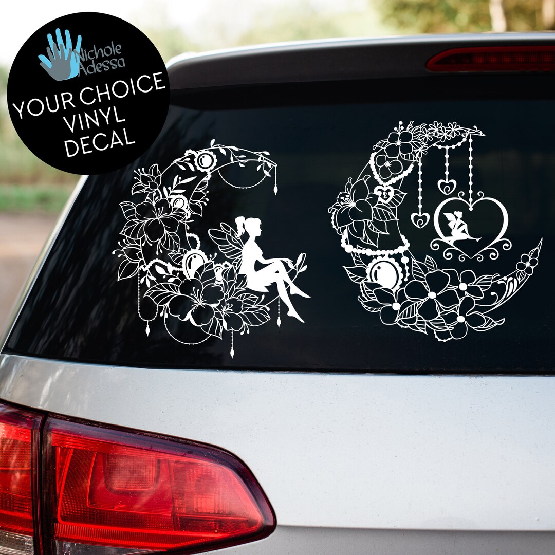 Fancy Fairy Vinyl Decal - Etsy