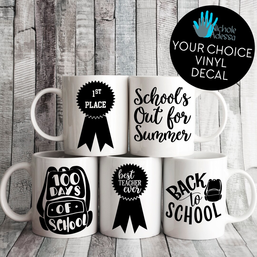 School Vinyl Decal / Teacher - Etsy
