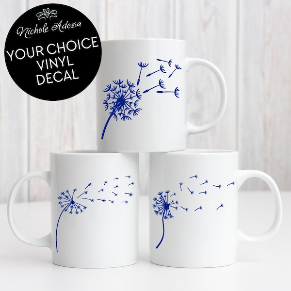 Dandelion Wall Decal - Etsy