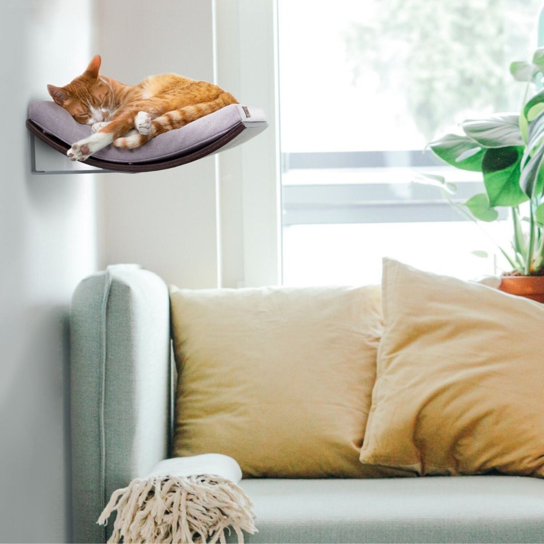 Cat Bed, Floating Cat Shelf, Gifts for Pets, Cat Wall Furniture, Modern ...