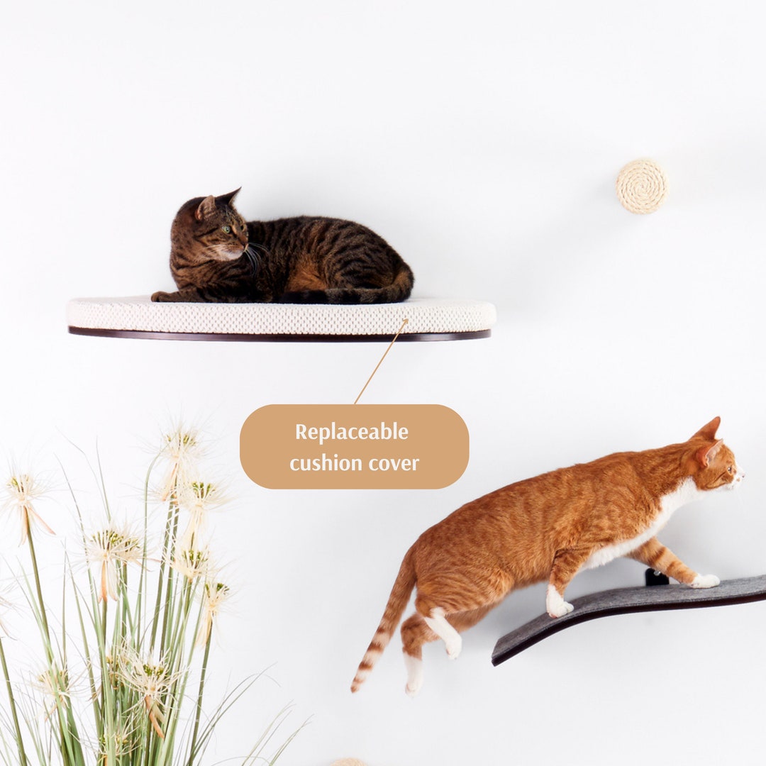 Wall Mounted Cat Bed Cover: Catwalk Rest Cushion, Washable - Etsy