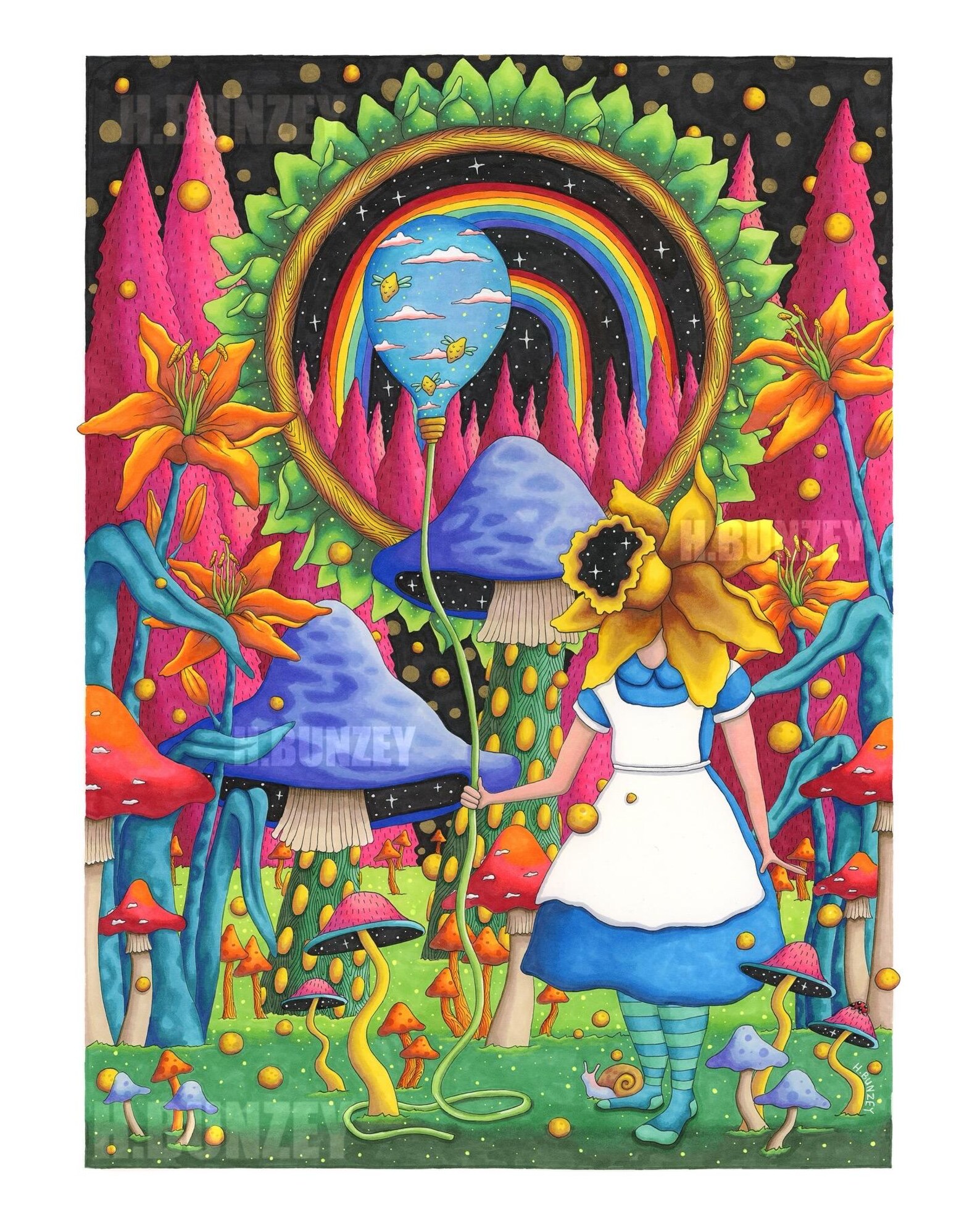 Go Ask Alice 11x14 Print - Etsy