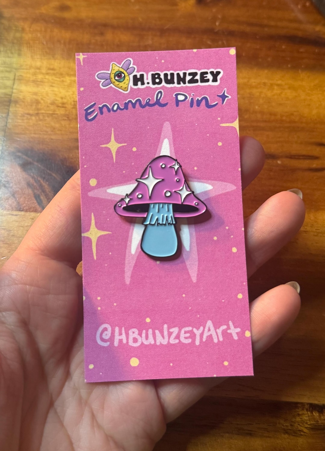Magic Mushroom Enamel Pin - Etsy