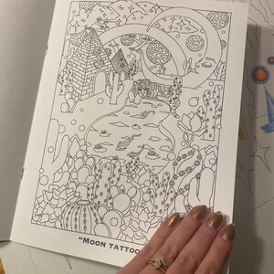 Wonderful Worlds Psychedelic Coloring Book, Trippy Adult Coloring Book ...