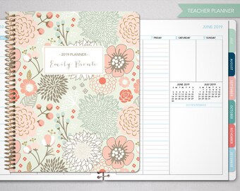 Teacher planner | Etsy