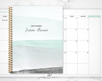 Mint Green Calendar - Etsy