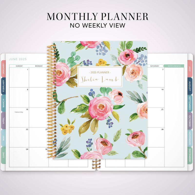 Monthly Planner - Etsy