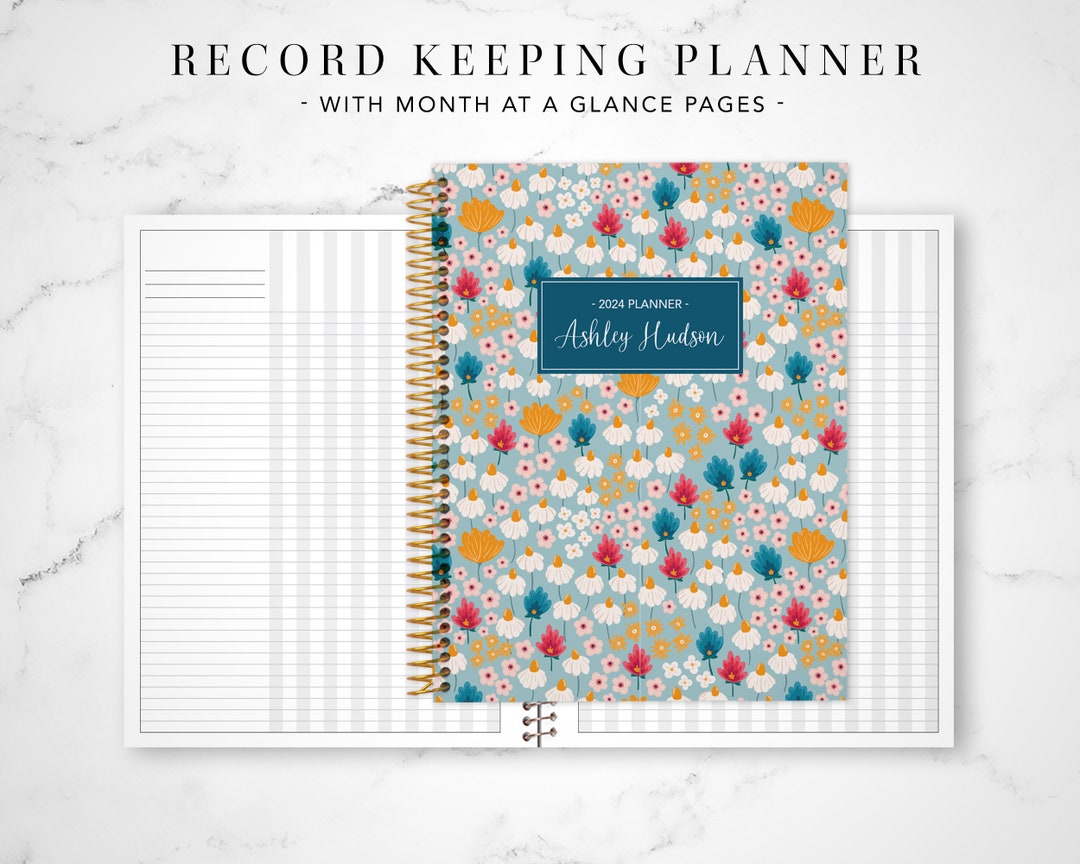 2025 2026 Record Keeping Monthly Planner for Teachers / 12 Month ...