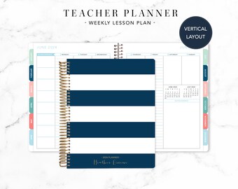2024 Monthly Planner With TABS 7x9 / 12 Month Calendar / Choose Your ...