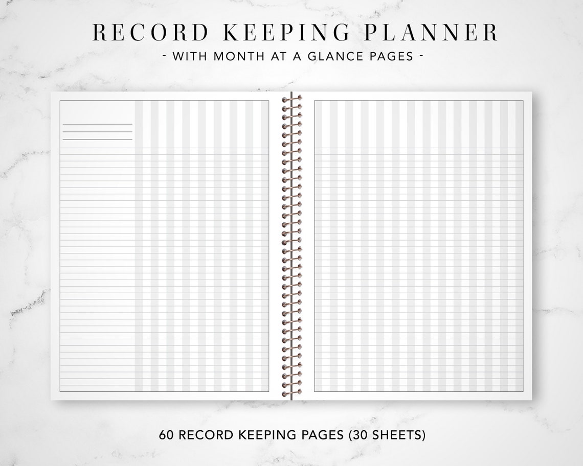 2025 2026 Record Keeping Monthly Planner for Teachers / RECORD KEEPING ...