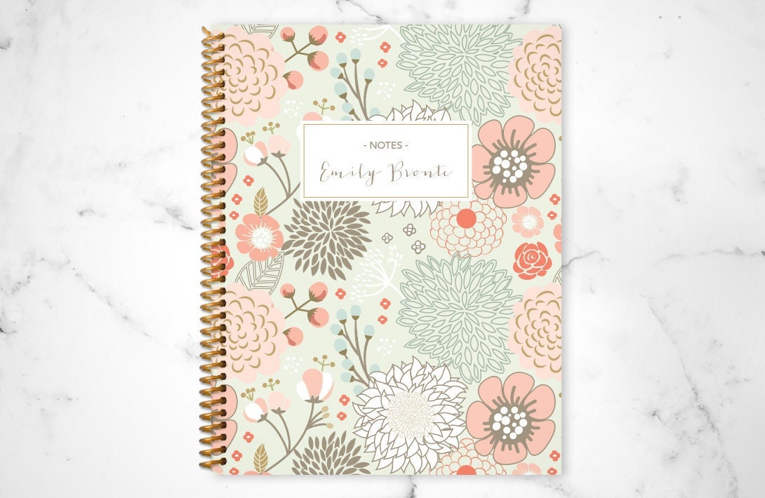 Notebook Journal Custom / Personalized Lined Notebook / Blank - Etsy