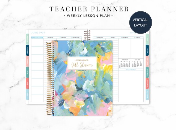 Teacher Planner 2025-2026 Academic Year Teacher Lesson Planner 2025 ...