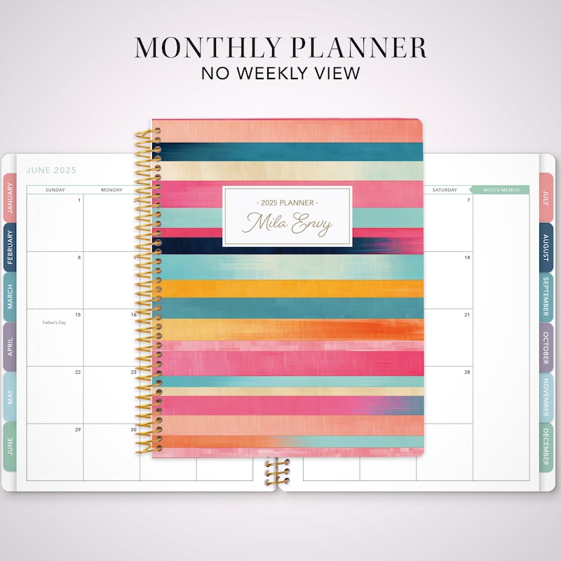 2026 Planner Striped - Etsy