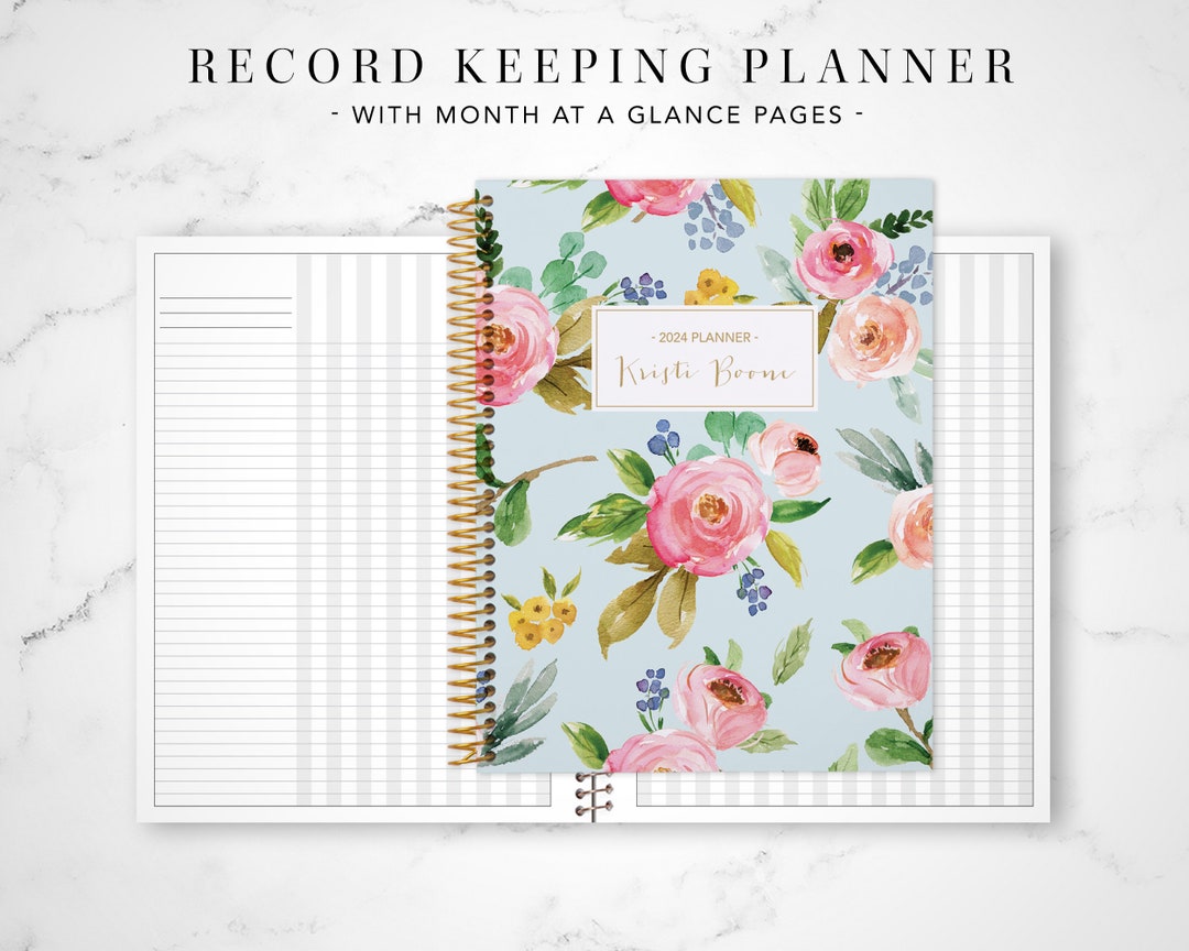 2026 2027 Record Keeping Monthly Planner for Teachers / 12 Month RECORD ...