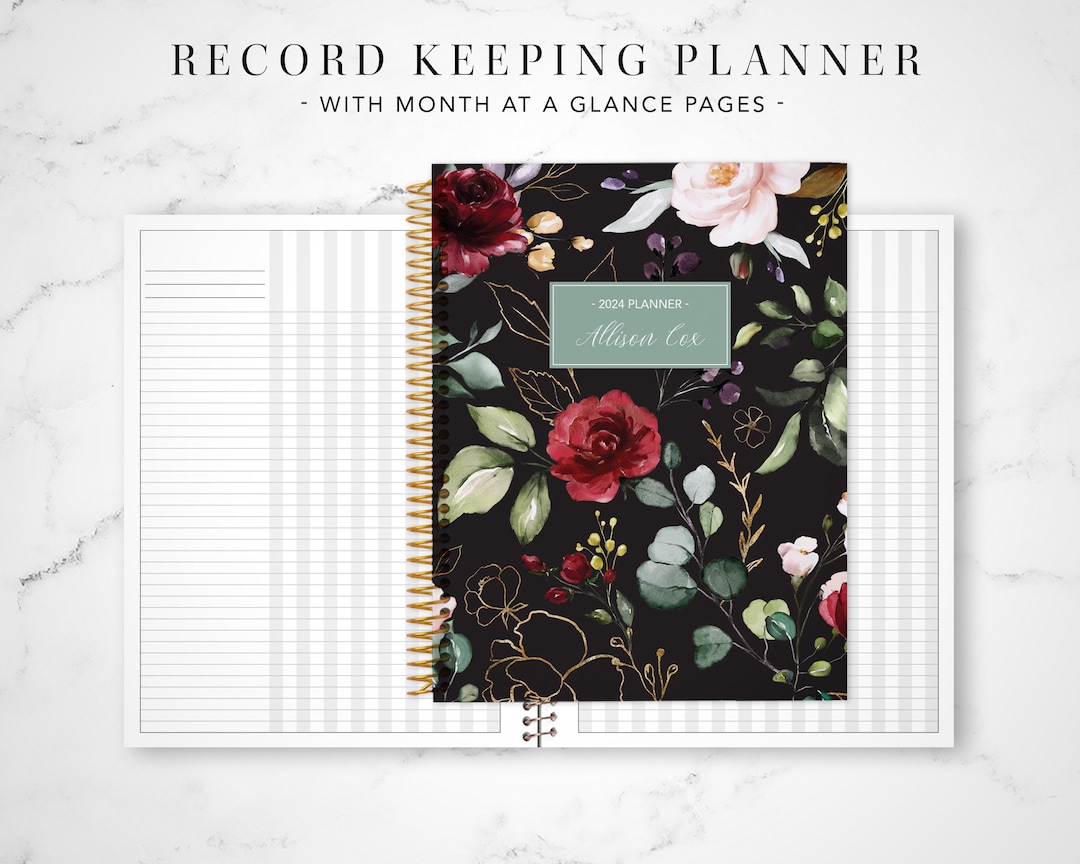 2026 2027 Record Keeping Monthly Planner for Teachers / 12 Month ...