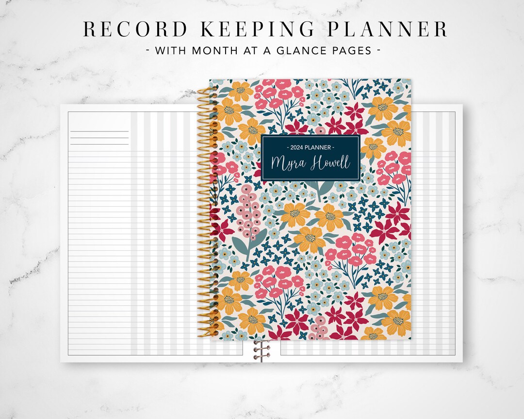 2025 2026 Record Keeping Monthly Planner for Teachers / 12 Month ...