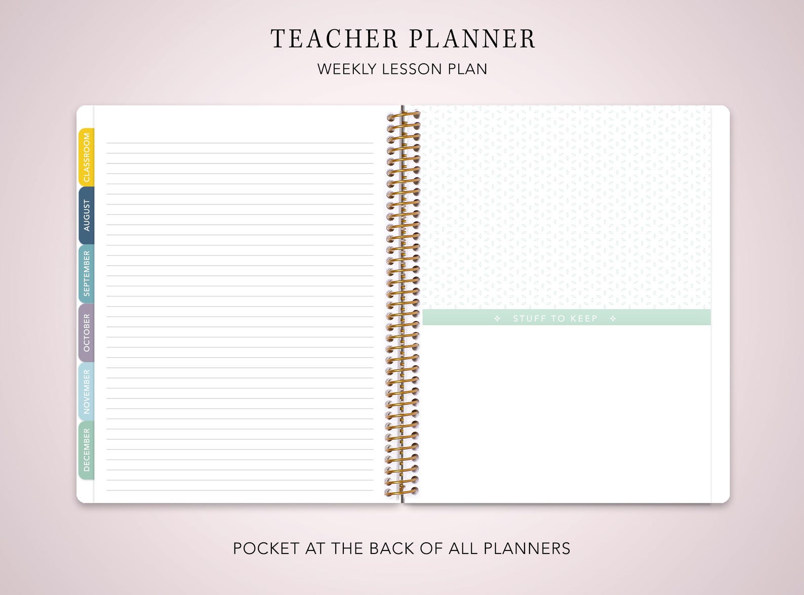 2025 2026 HORIZONTAL TEACHER PLANNER 7x9 2025-2026 Teacher Lesson Plan ...