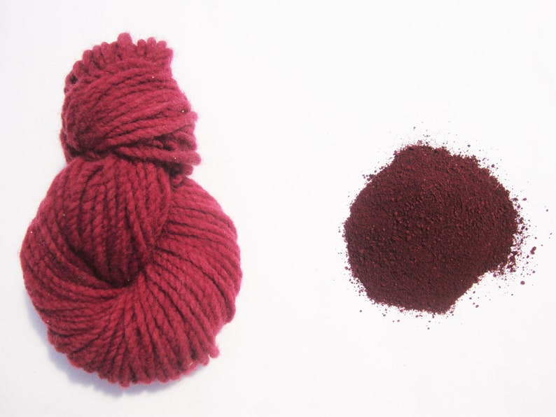 Natural Dye Sample Kit - Cochineal - Etsy