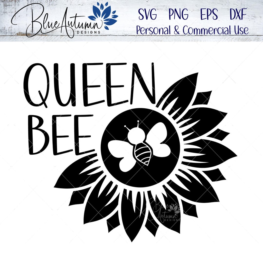 Queen Bee SVG, Queen Bee Lady PNG, Woman Boss Cut Files, Cricut ...