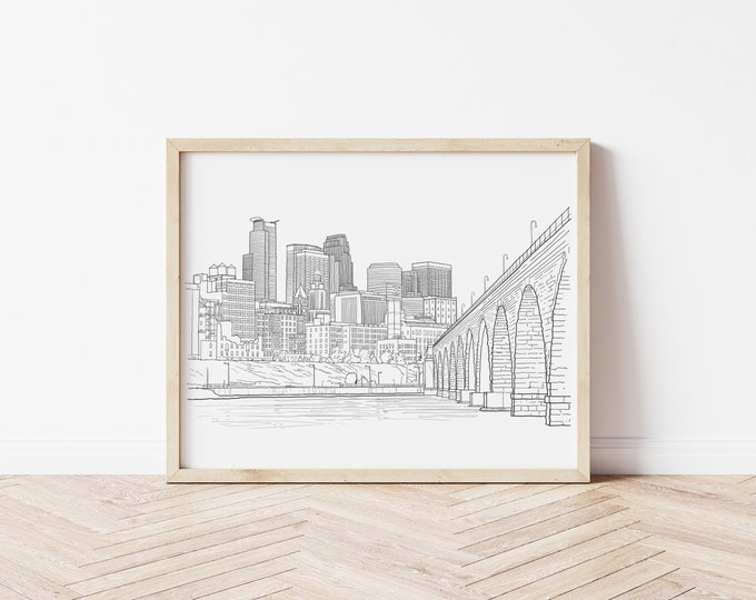 Stone Arch Bridge Print - Etsy