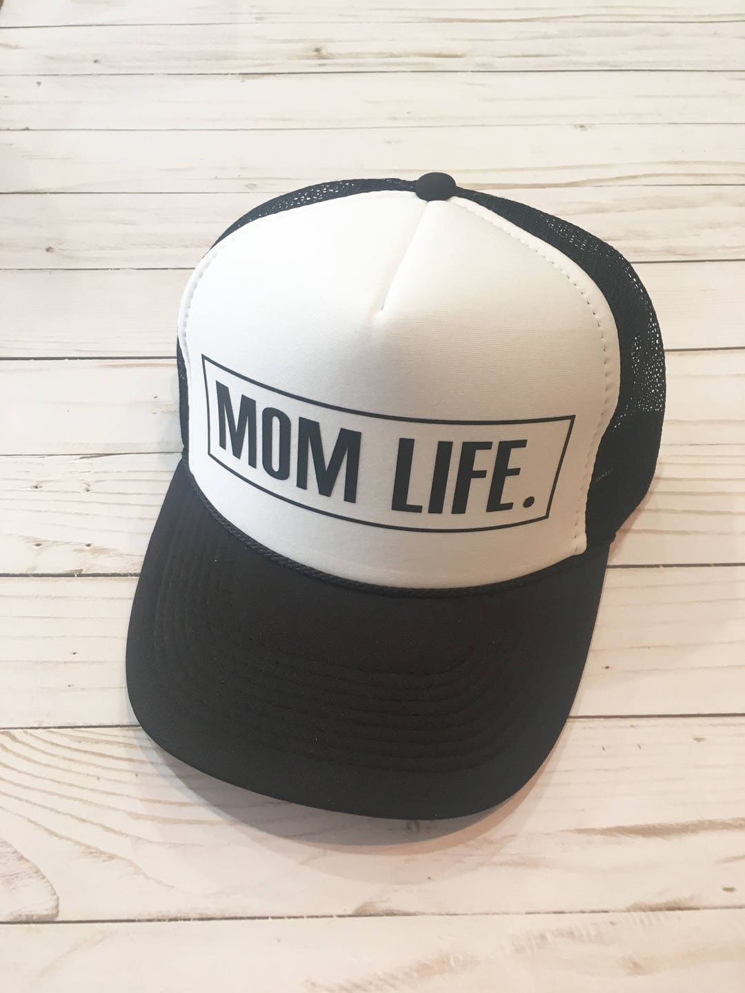 Adult Mom Life Trucker Hat - Etsy
