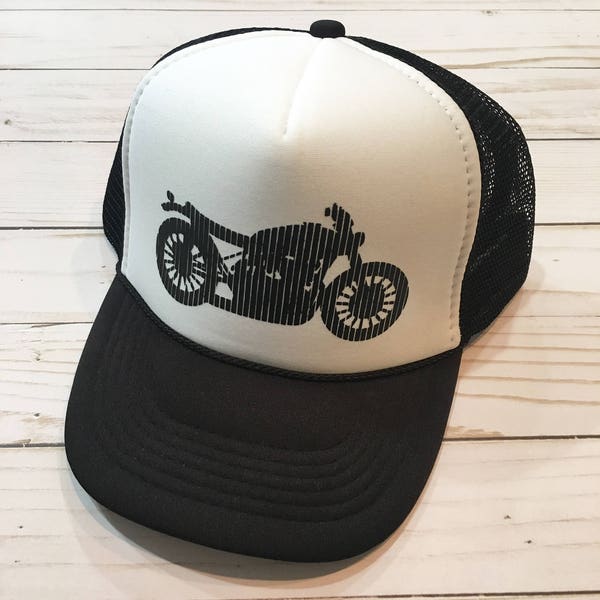 Motorcycle Hat - Etsy