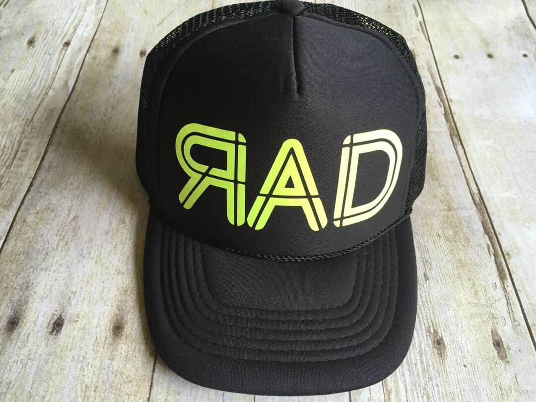 Kids RAD Trucker Hat - Etsy