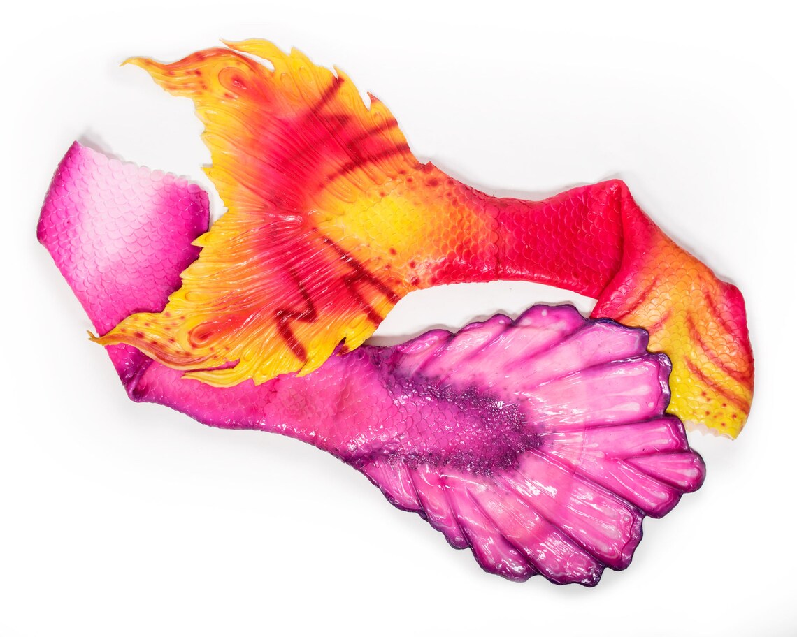 Swimable Silicone Mermaid Tail betafish - Etsy