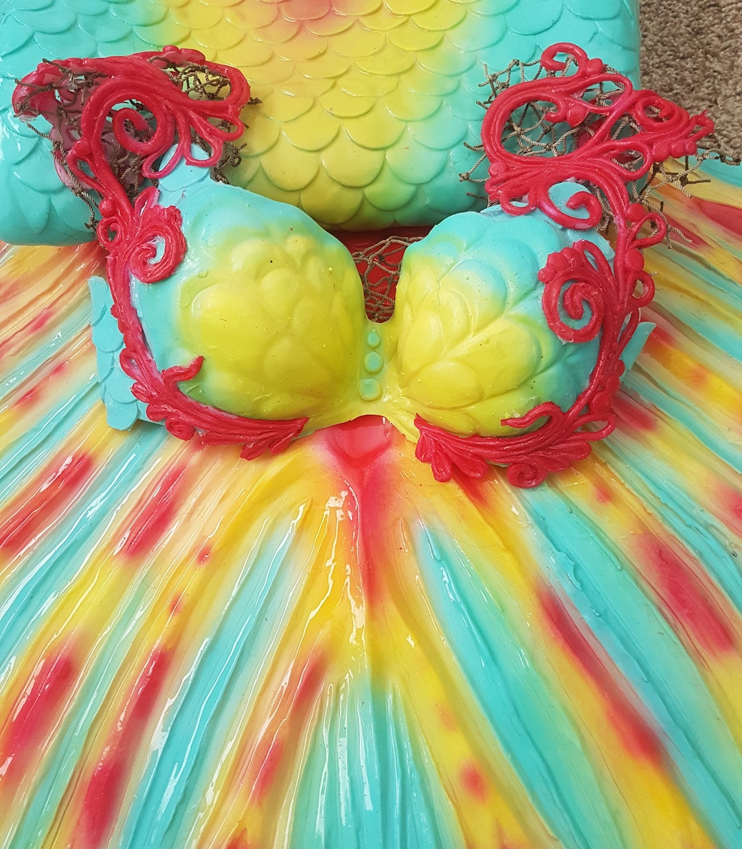 Silicone Mermaid Shell Style Top - Etsy
