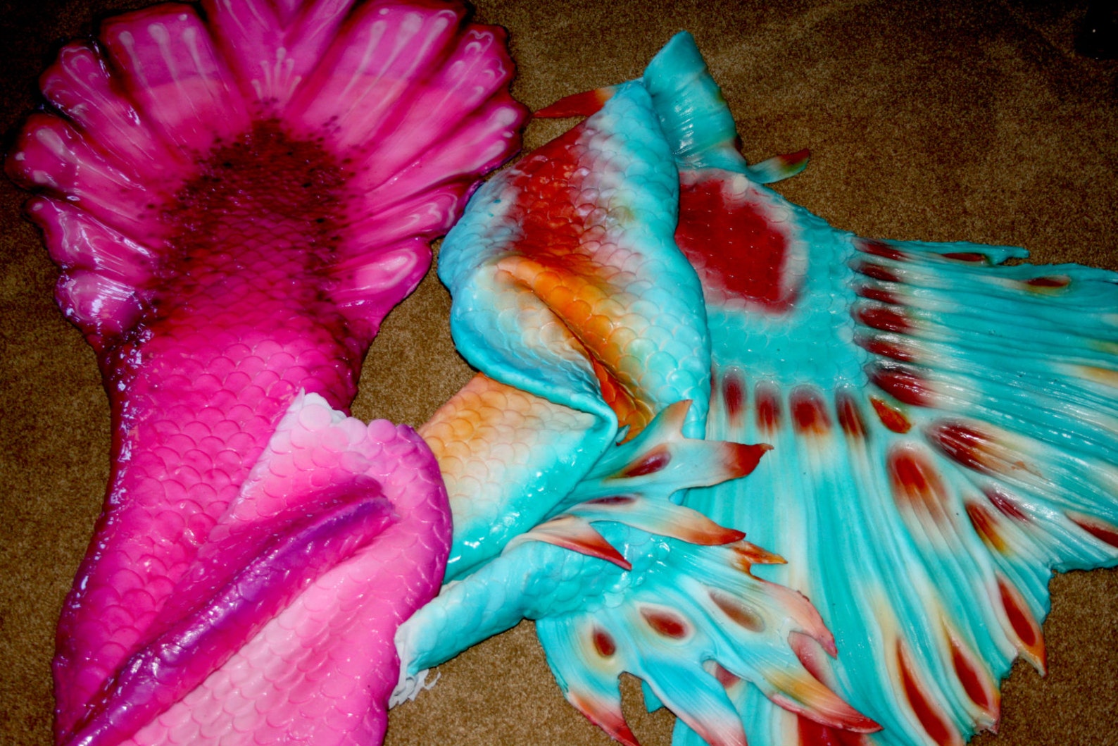 Swimable Silicone Mermaid Tail betafish | Etsy