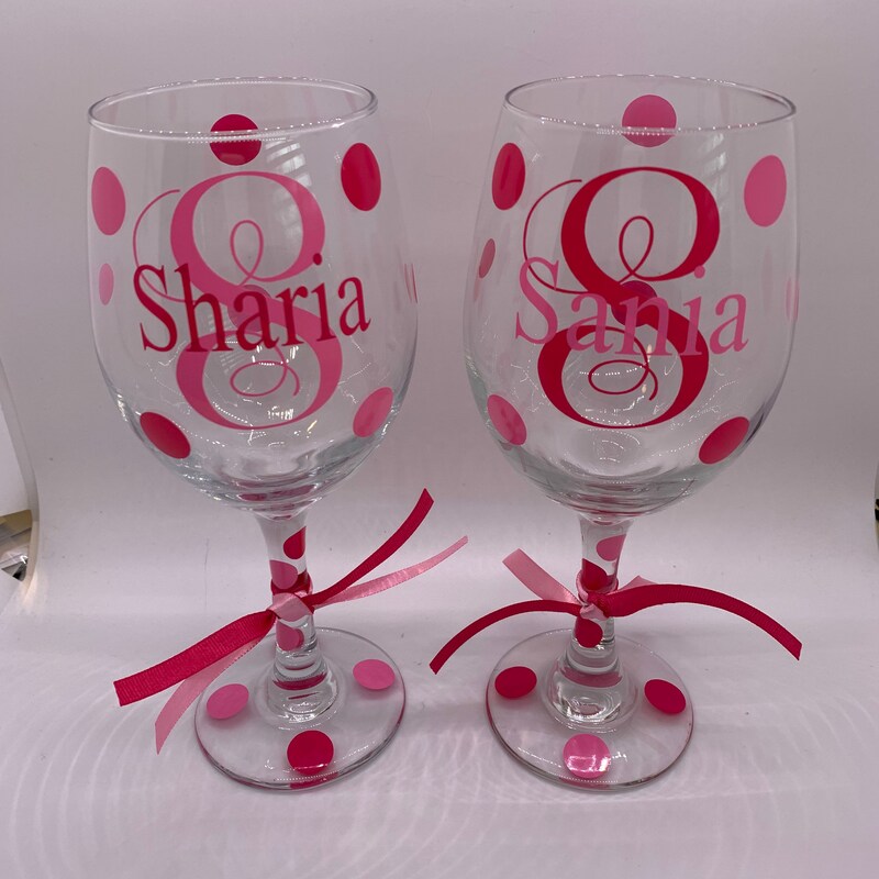 Personalized Wine Glasses - Etsy