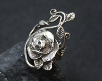 Rose rings | Etsy