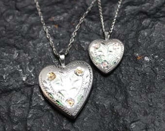 Mother Daughter Lockets Set - Etsy